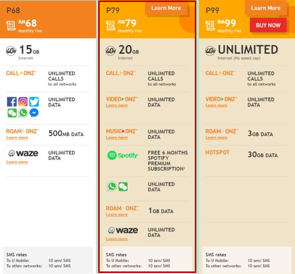 UMobile推出全新配套：Unlimited HERO P79