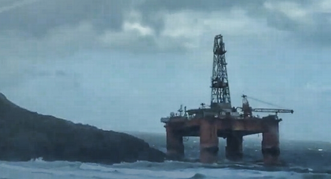 MEC&F Expert Engineers : LOSER: grounded semisubmersible rig Transocean ...