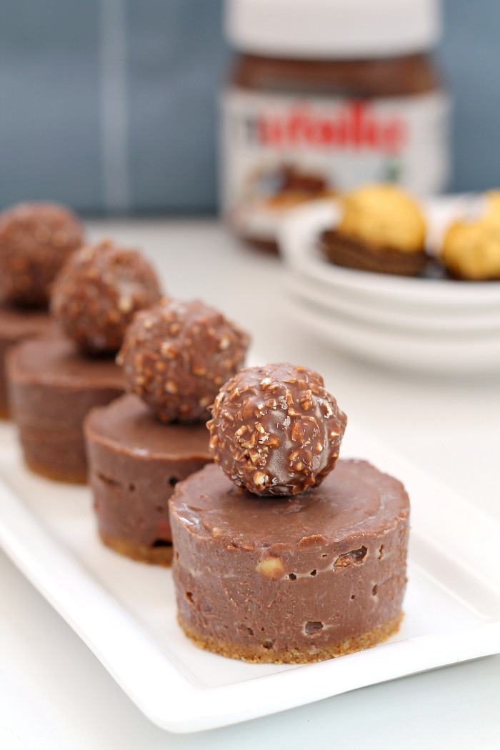 Mini Nutella Cheesecake