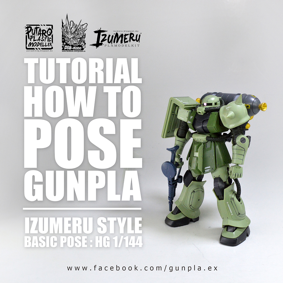Tutorial: How to Pose Gunpla Putaro's Style [EFSF] PART 01