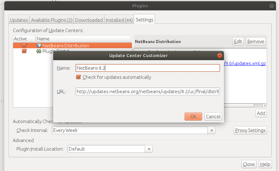 reportwizard en NetBeans 9.0