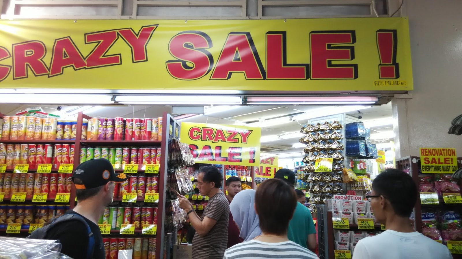 Our Journey : Singapore Bugis MRT - Bugis Street ABC Cheapest Store