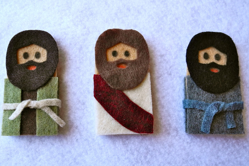 A Song of Sixpence: Bible stories finger puppets