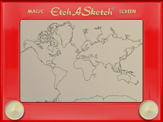 Map of the Week: Etch a Sketch Maps