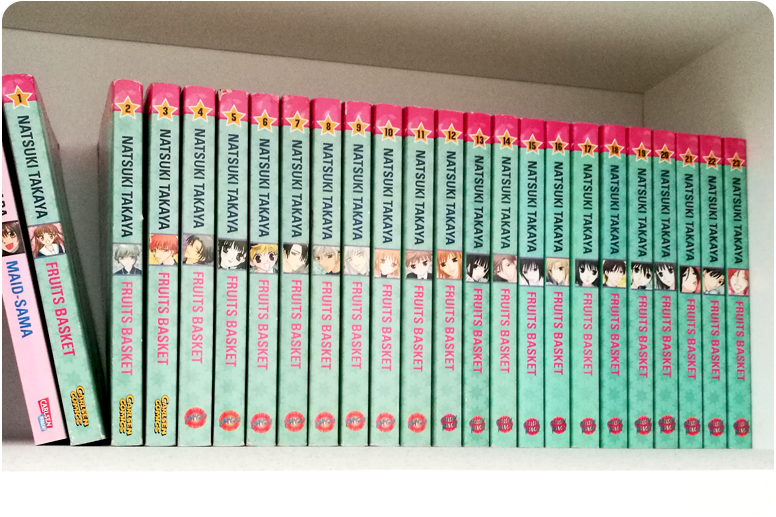 Mell loves books: [Bookshelf Tour] Mein Manga Regal :D