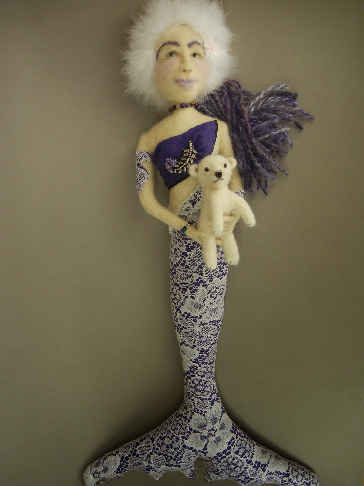 Figures & Fibers: Polar: Arctic Ocean Mermaid