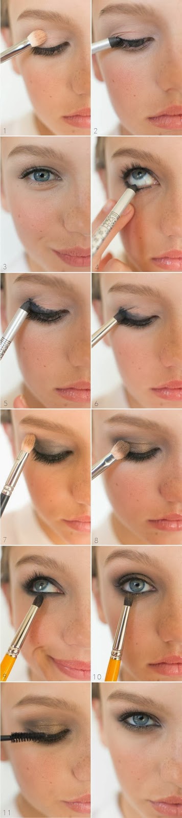 My favors makeup!: Smoldering Smokey Eyes