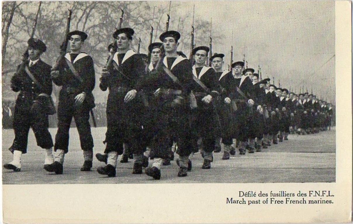 LA MARCOPHILIE NAVALE: FNFL les Forces Françaises Navales Libres