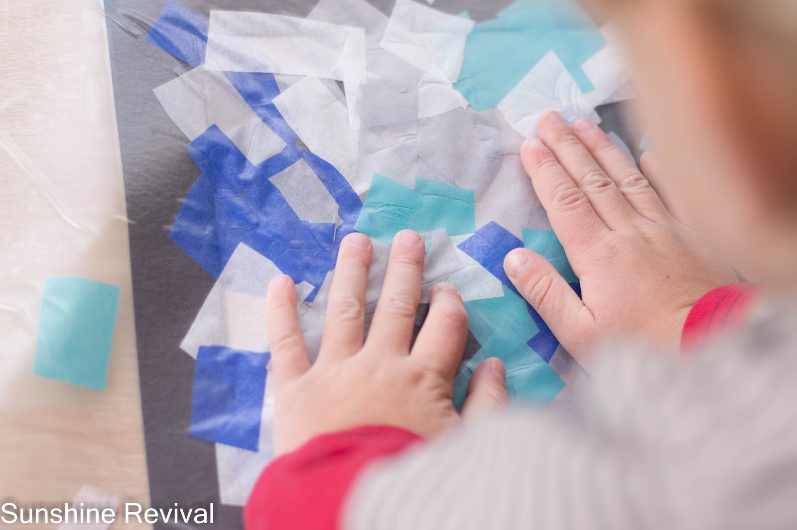 Sunshine Revival: Tissue Paper Stained Glass