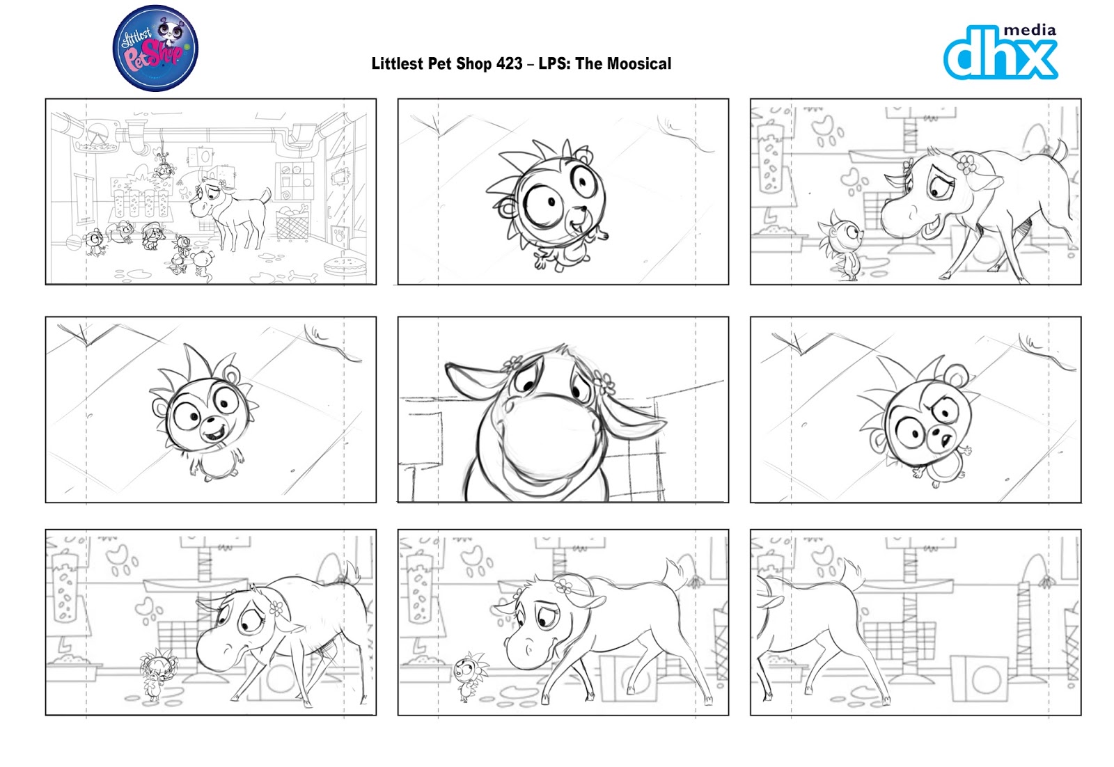 Animation director, 2D, 3D & STORY ARTIST: animation boards