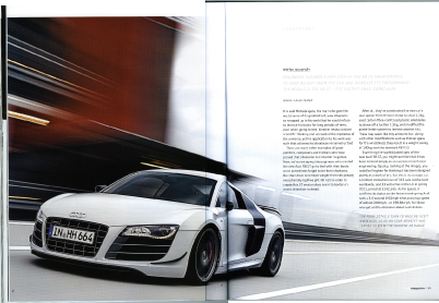 Summer Design Brief: Audi Magazine