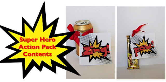 Creative "Try"als: Super Hero Action Pack - DIY Father's Day Gift