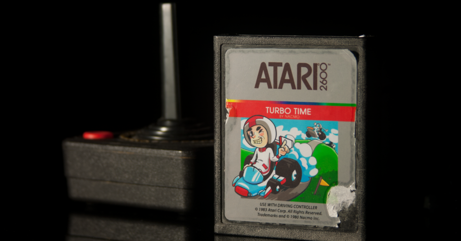 Ribbon Black: Turbo Time (Atari 2600)