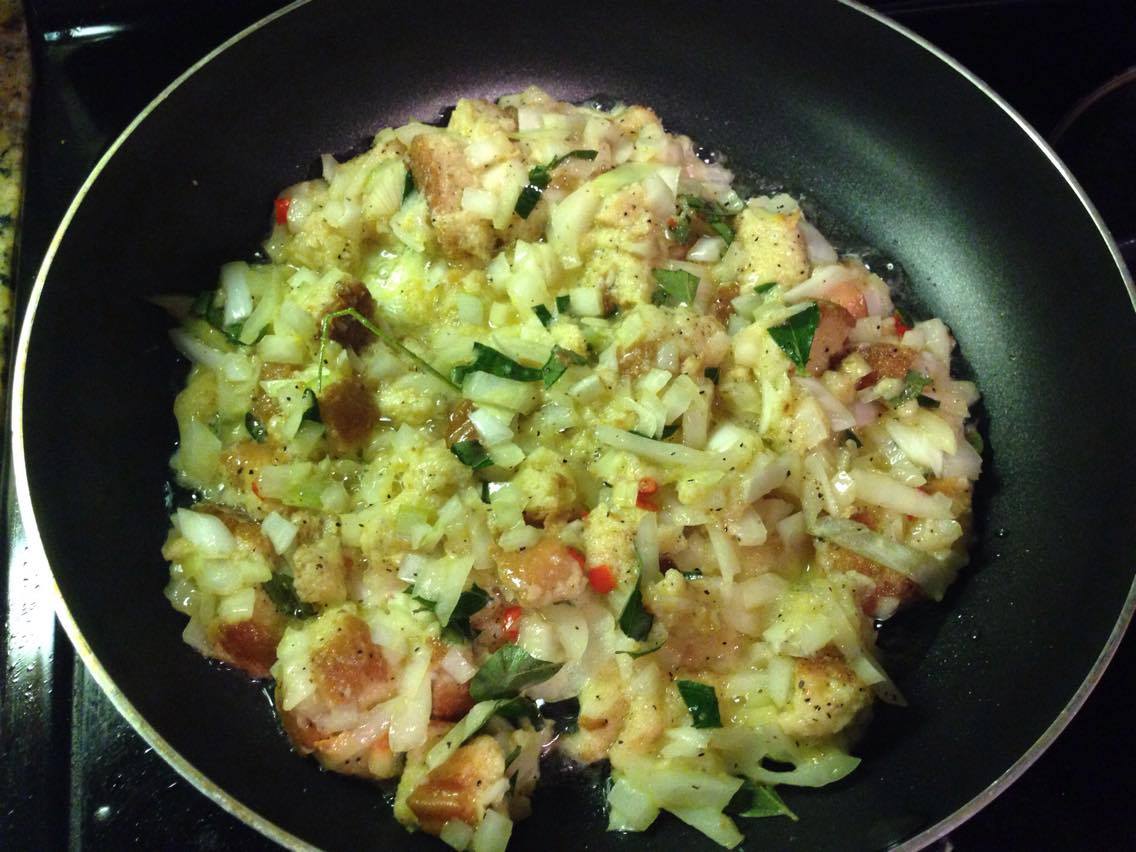 Third Kitchen: Bread Scramble / Bread & Egg Scramble