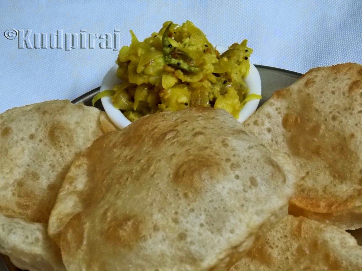 Kudpiraj's Garam Tawa: Poori Bhaaji