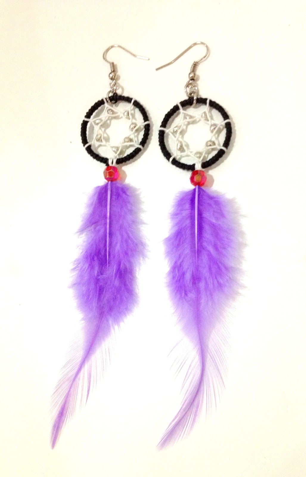 Dream Catchers & Accessories: Dream Catcher Earrings ( customer order )