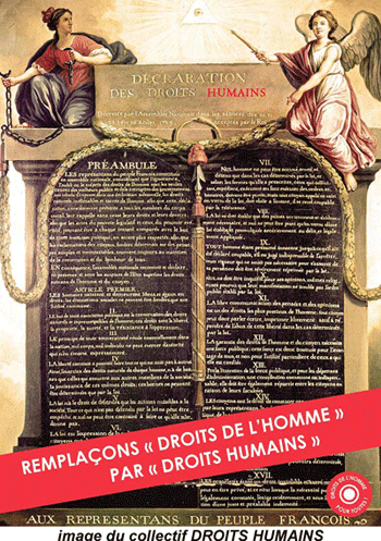 humOur de dogue: Populaire Déclaration des Droits Humains