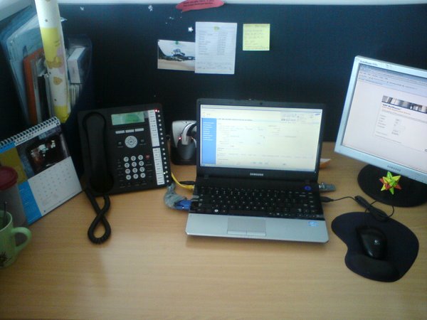 A New World ....: Tidy up Your Working Stations
