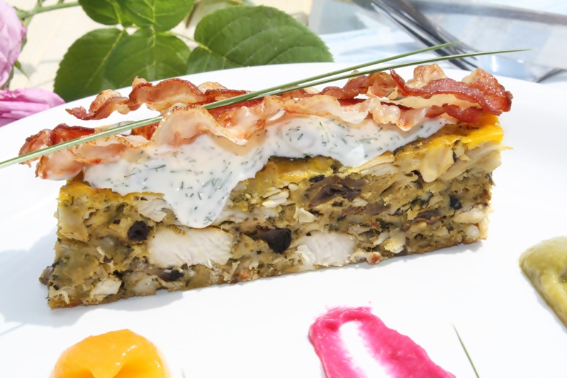 Angel's food: Terina de pui cu ciuperci...intr-o noua prezentare :-)