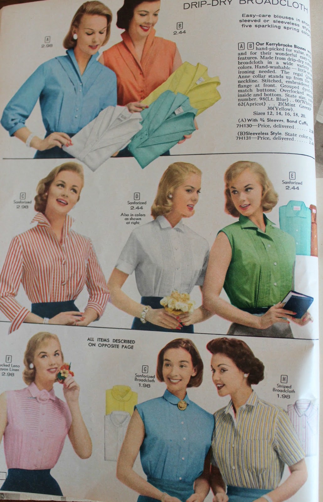 A Little Bit of Everything: Summer Fashions in 1958