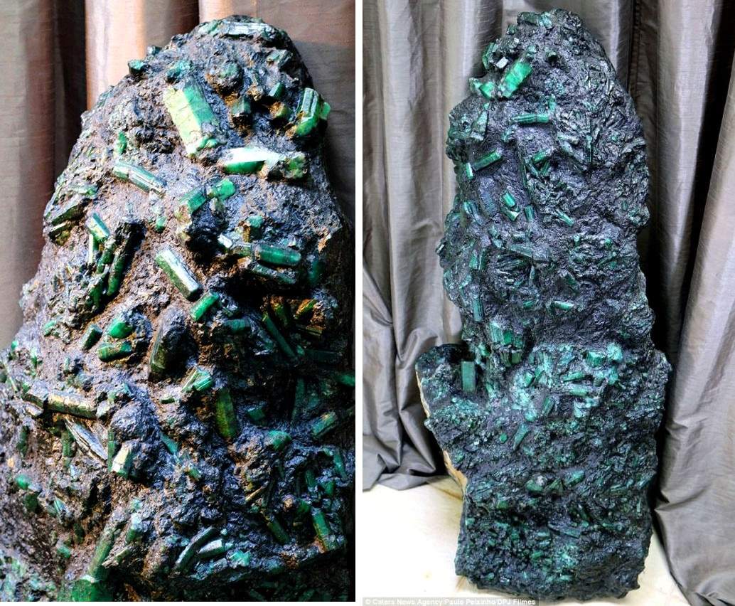 Emerald Weighing More Than 800 Pounds Found in Brazil - Geology In
