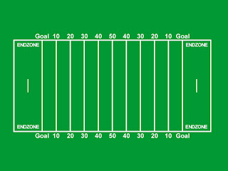 Football Players: American Football Field