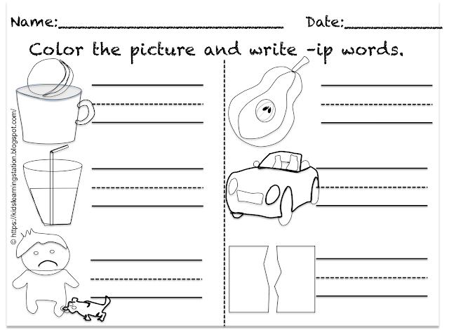 My English Tutor: Short Vowel i (-ib, -id, -ig, -in, -ip, -it words)