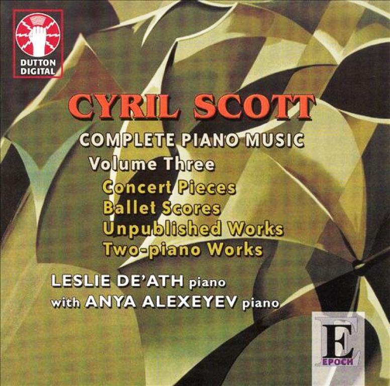 My "Mostly-Modern" Classical Music Blog: Scott, Cyril - Complete Piano ...