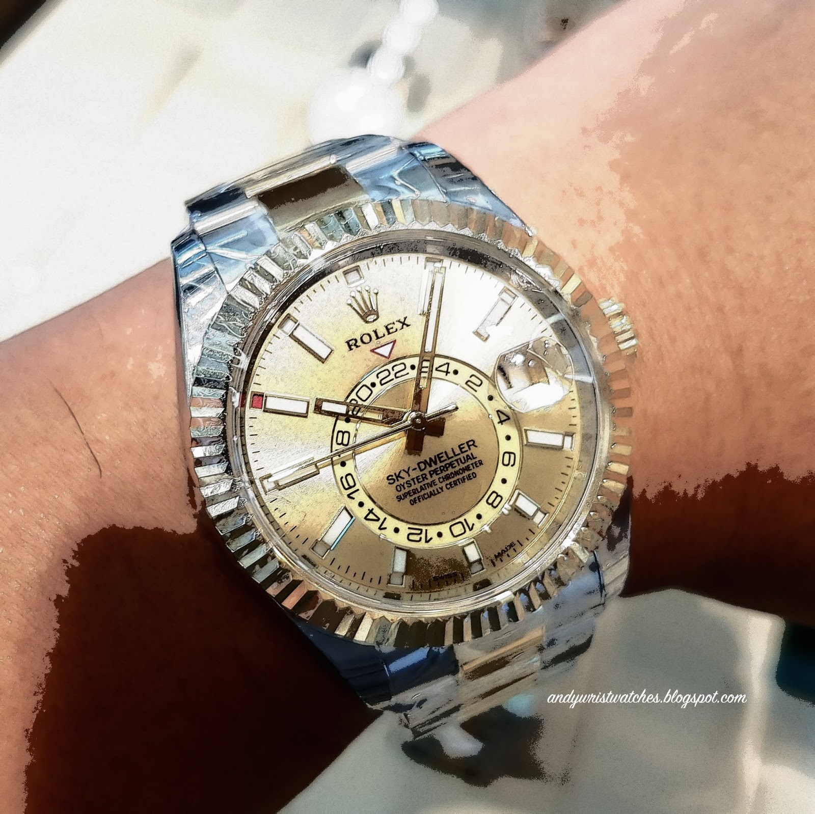 C-segment Wrist Watches: Rolex Sky-Dweller For The Real Dweller Of The ...