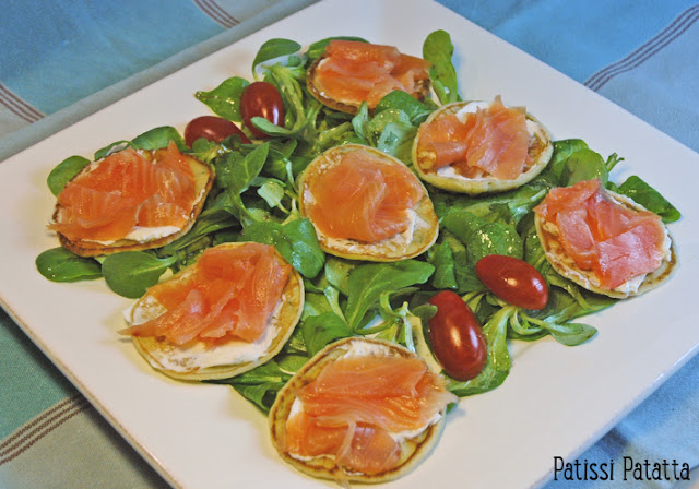 patissi patatta: Blinis maison à l’aneth