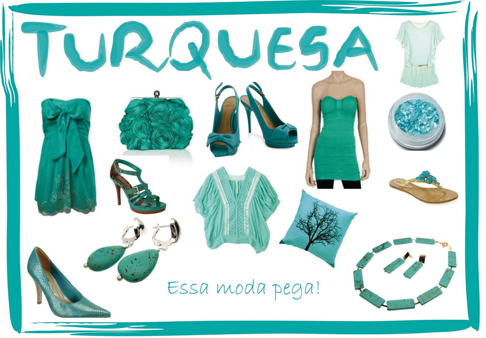 The Gossip Girls: Cor do mês (NEW!): Turquesa