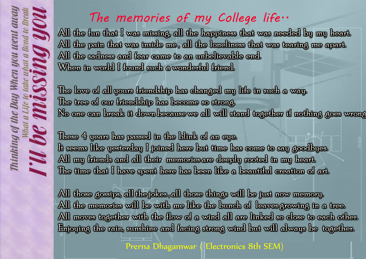 College Days Memories