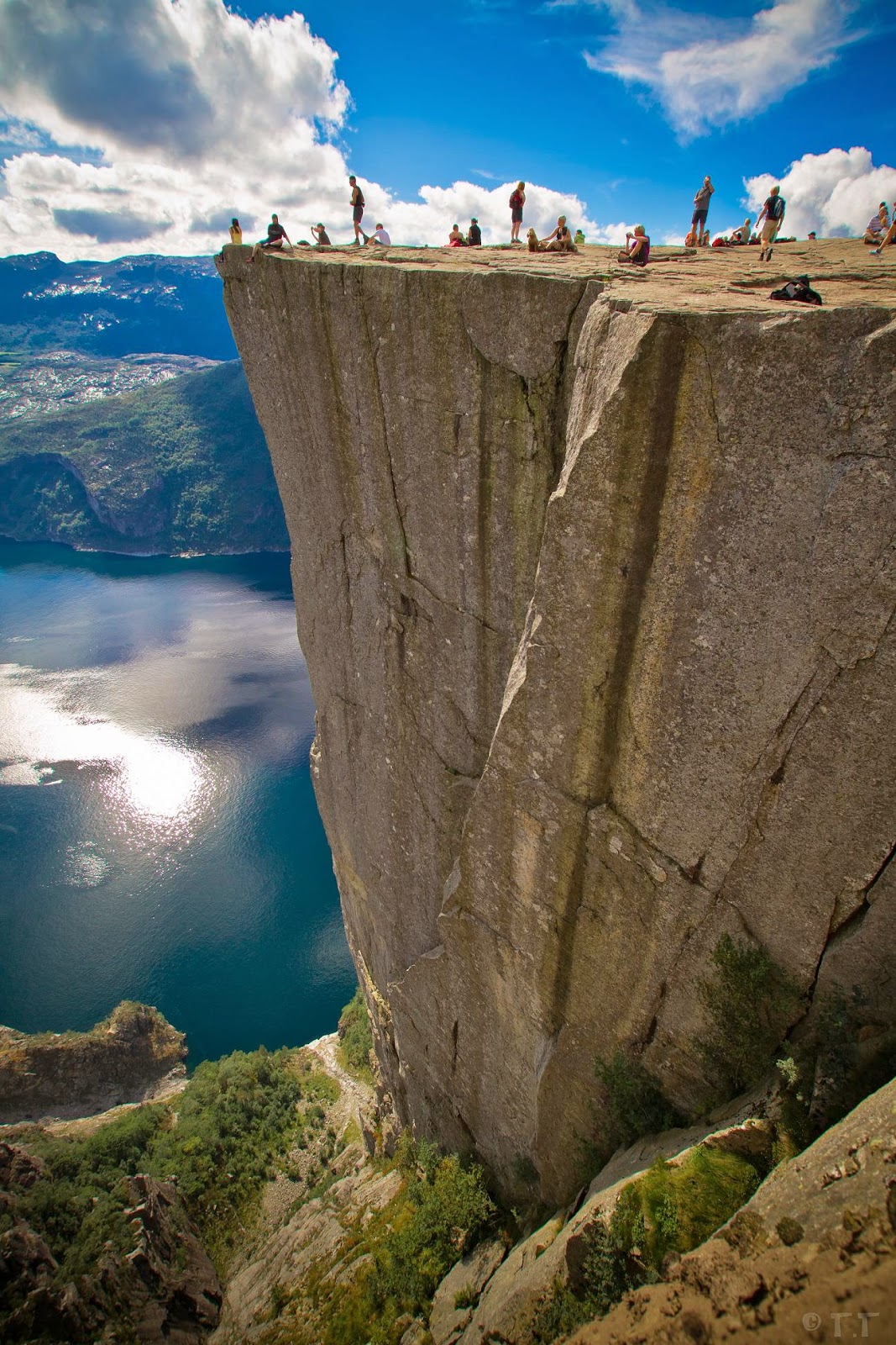 Preachers Rock, Preikestolen, Norway