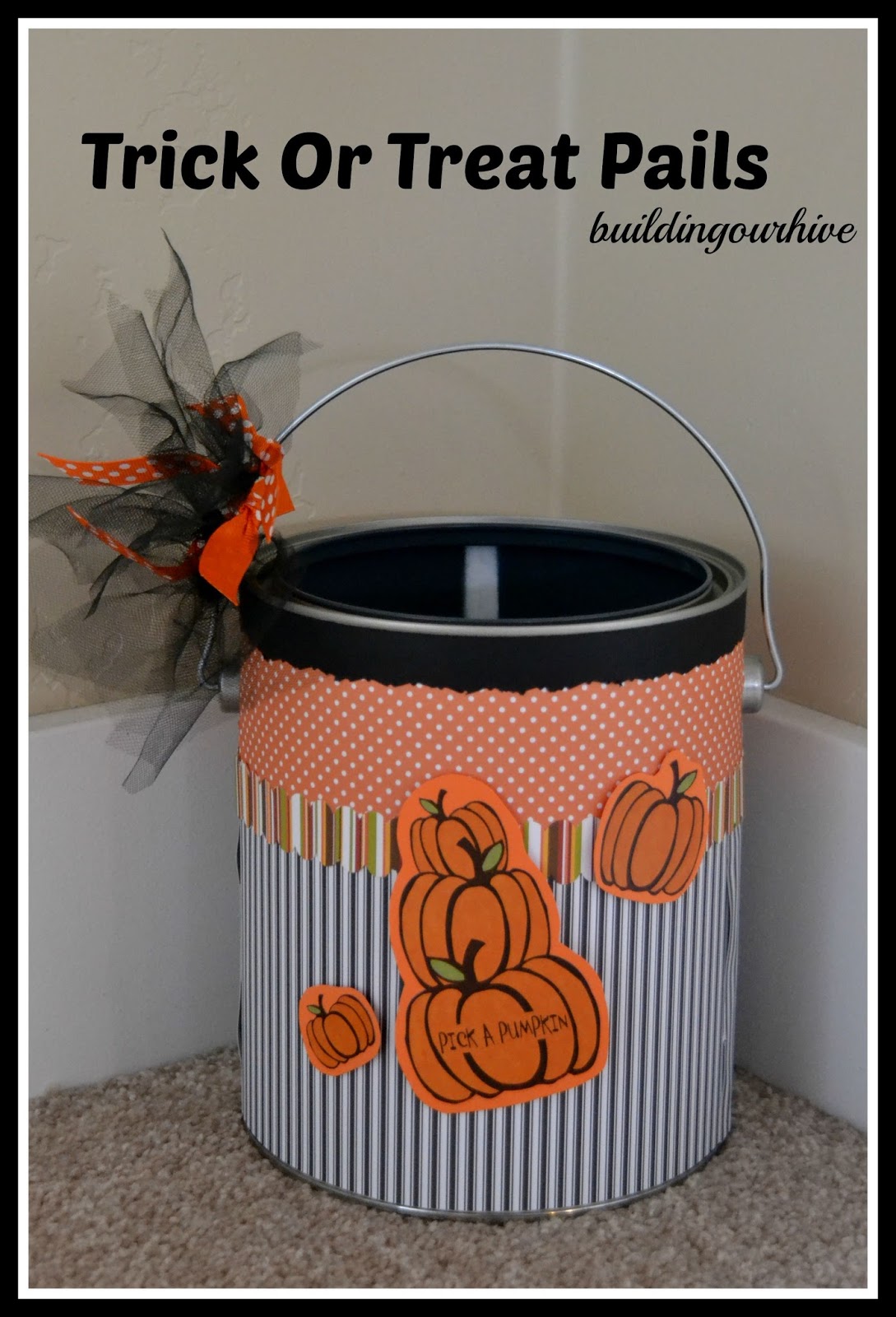Trick Or Treat Pails