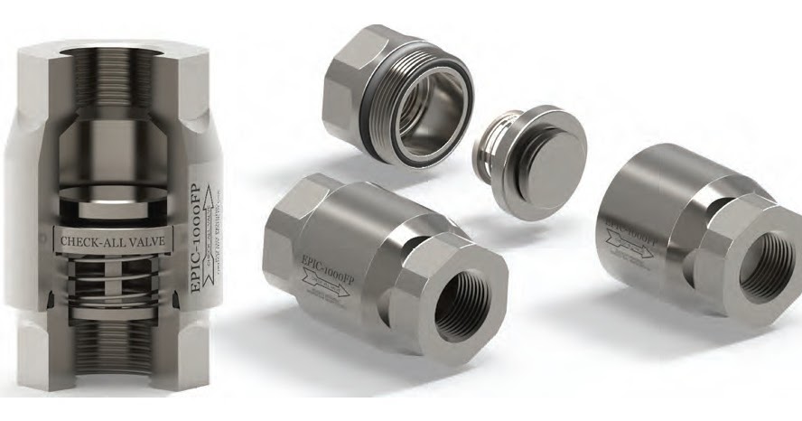 Poppet Type Check Valves With Field Replaceable Insert | CTI ...