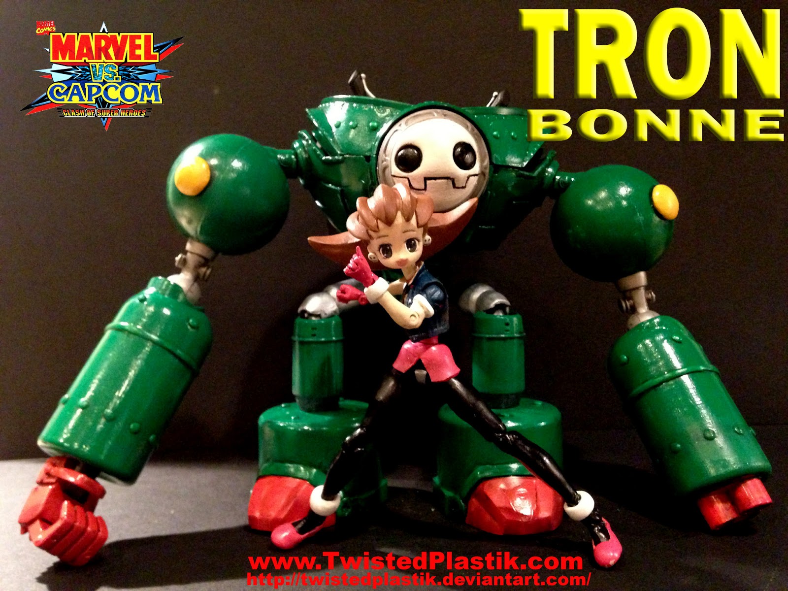 Twisted Plastik: Tron Bonne Custom Figure