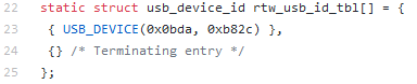 Linux Device Driver - USB
