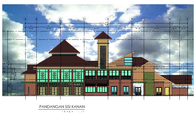 Surau Al-Ukhuwah: Pandangan Perspektif & Pelan Surau