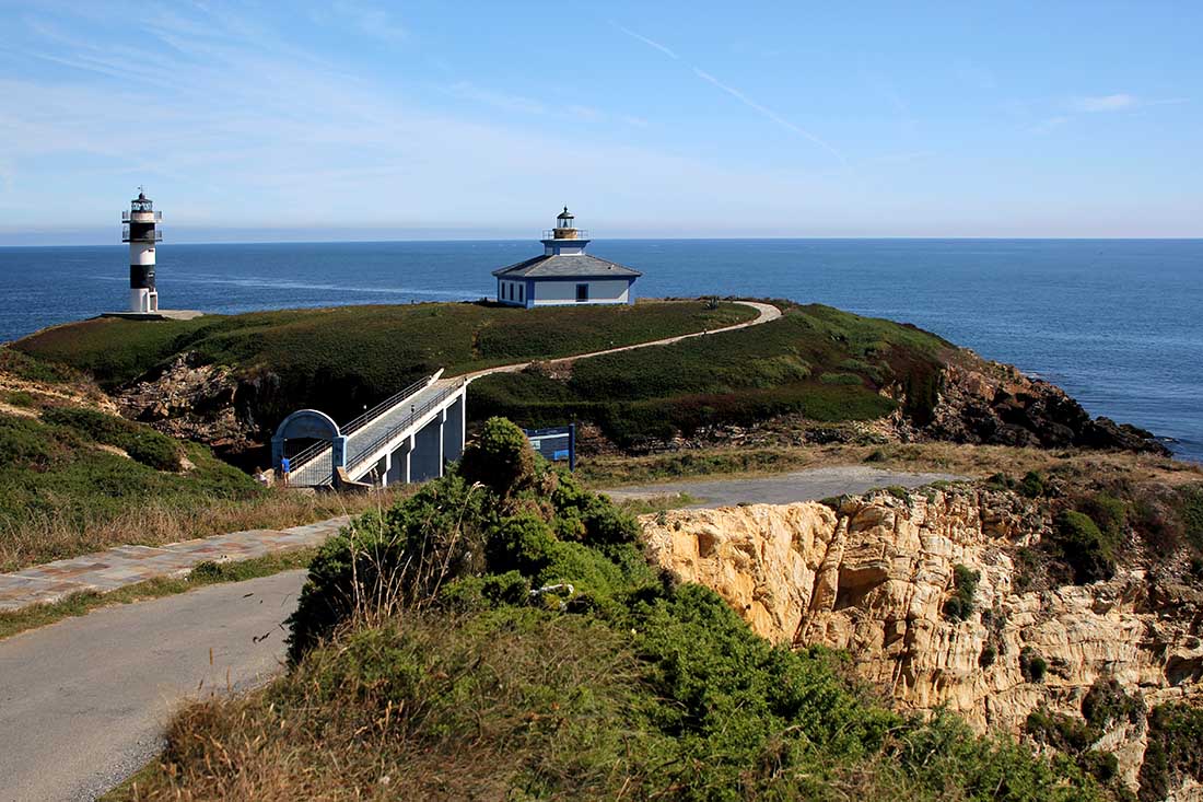 MIS VISTAS DEL MUNDO: Faro de Illa Pancha, Ribadeo