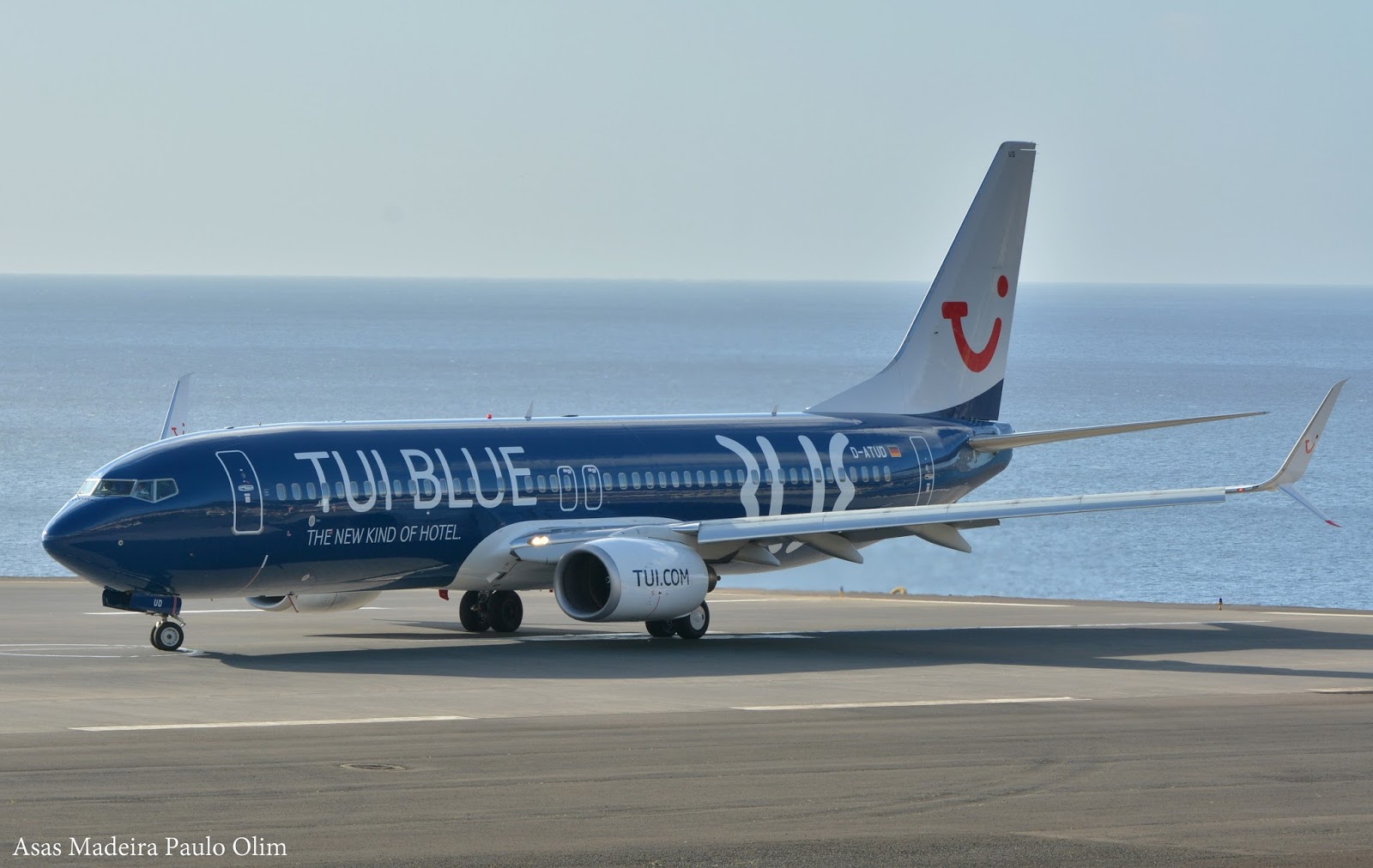 Asas Madeira: Special livery TUI BLUE