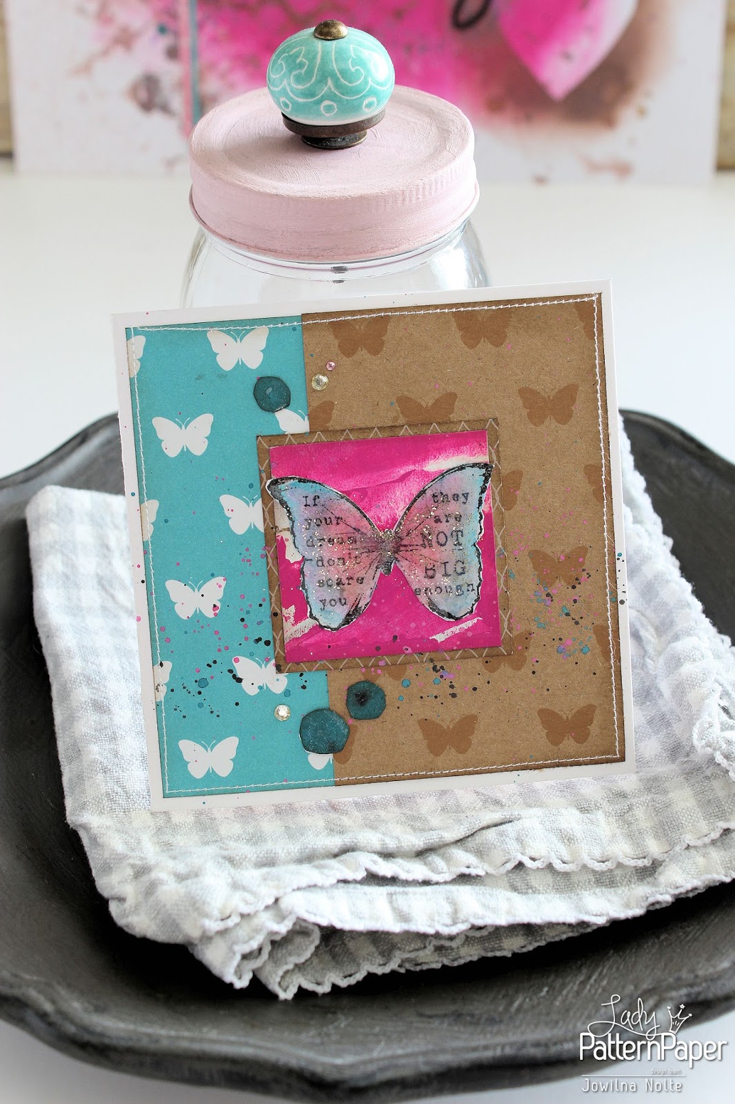 Card & Layout | Butterfly Card Inspired By A Layout - imagine the ...
