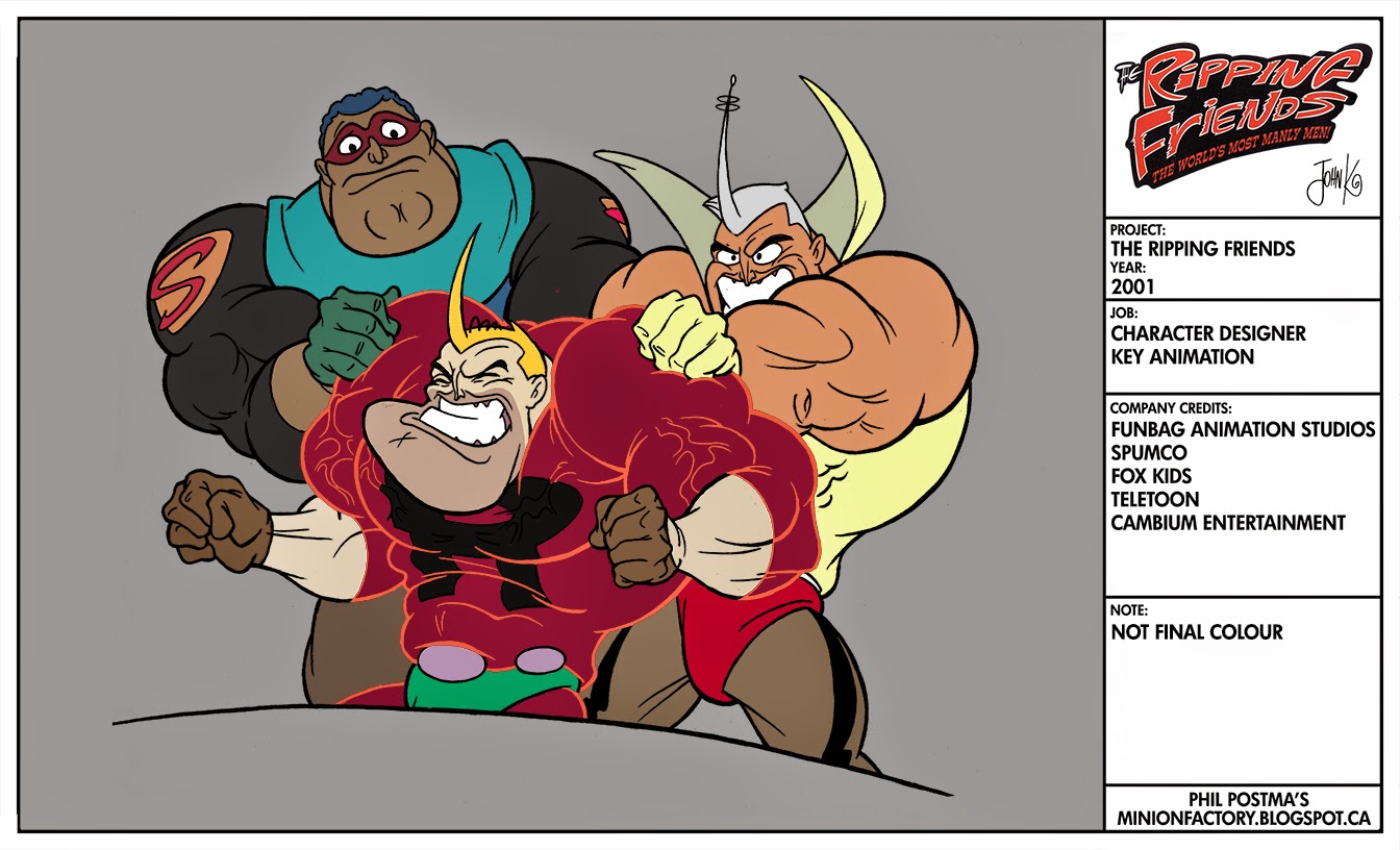 MINION FACTORY: 2001 - The Ripping Friends!