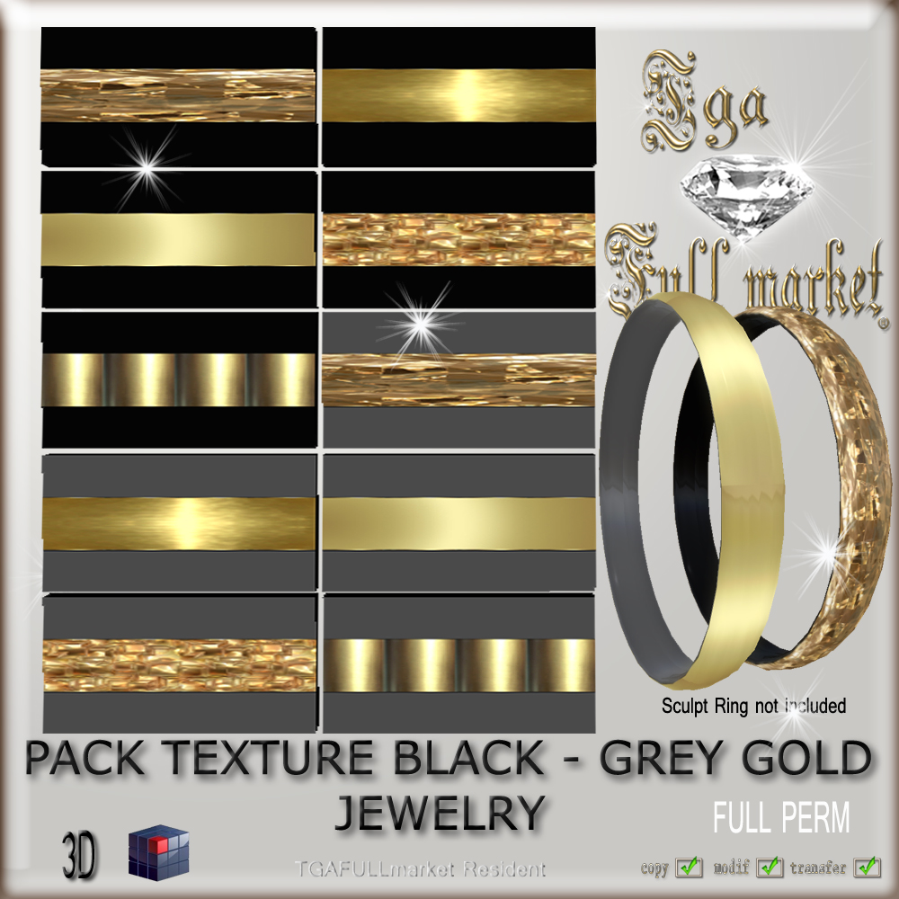 * SCULPT JEWELRY and MORE *: Pack Textures Jewelry