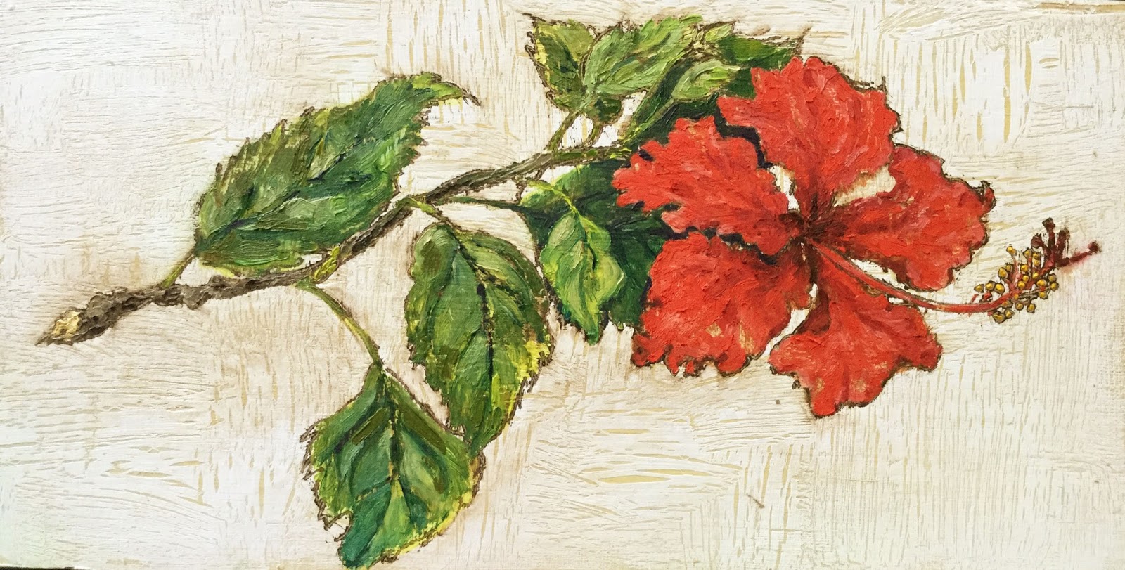 David Goebel Art: Painting process