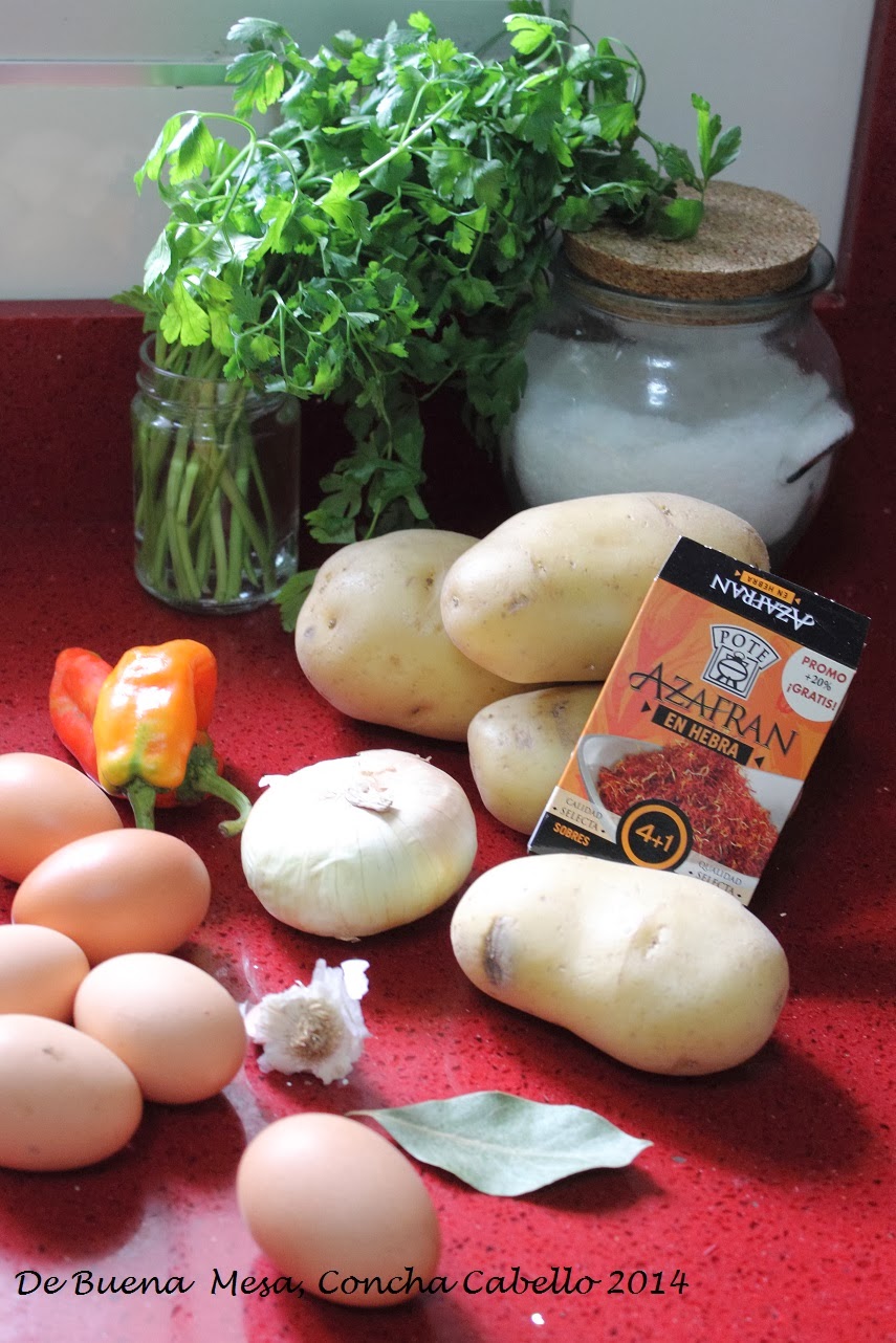 Patatas Guisadas con Huevo Cuajado