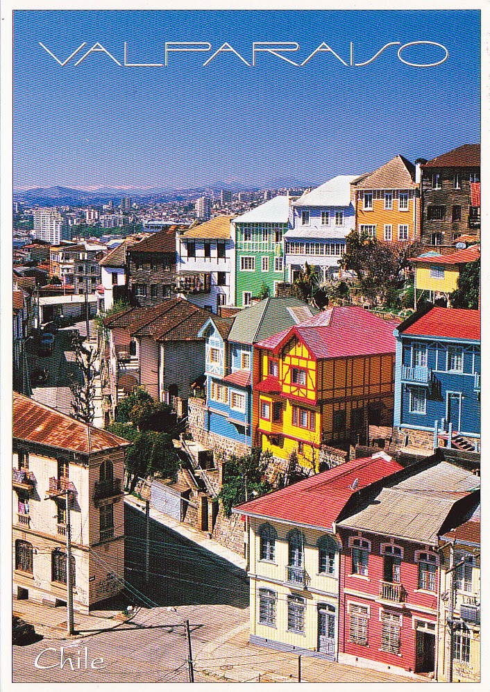 My UNESCO World Heritage Postcards: Chile - Historic Quarter of the ...