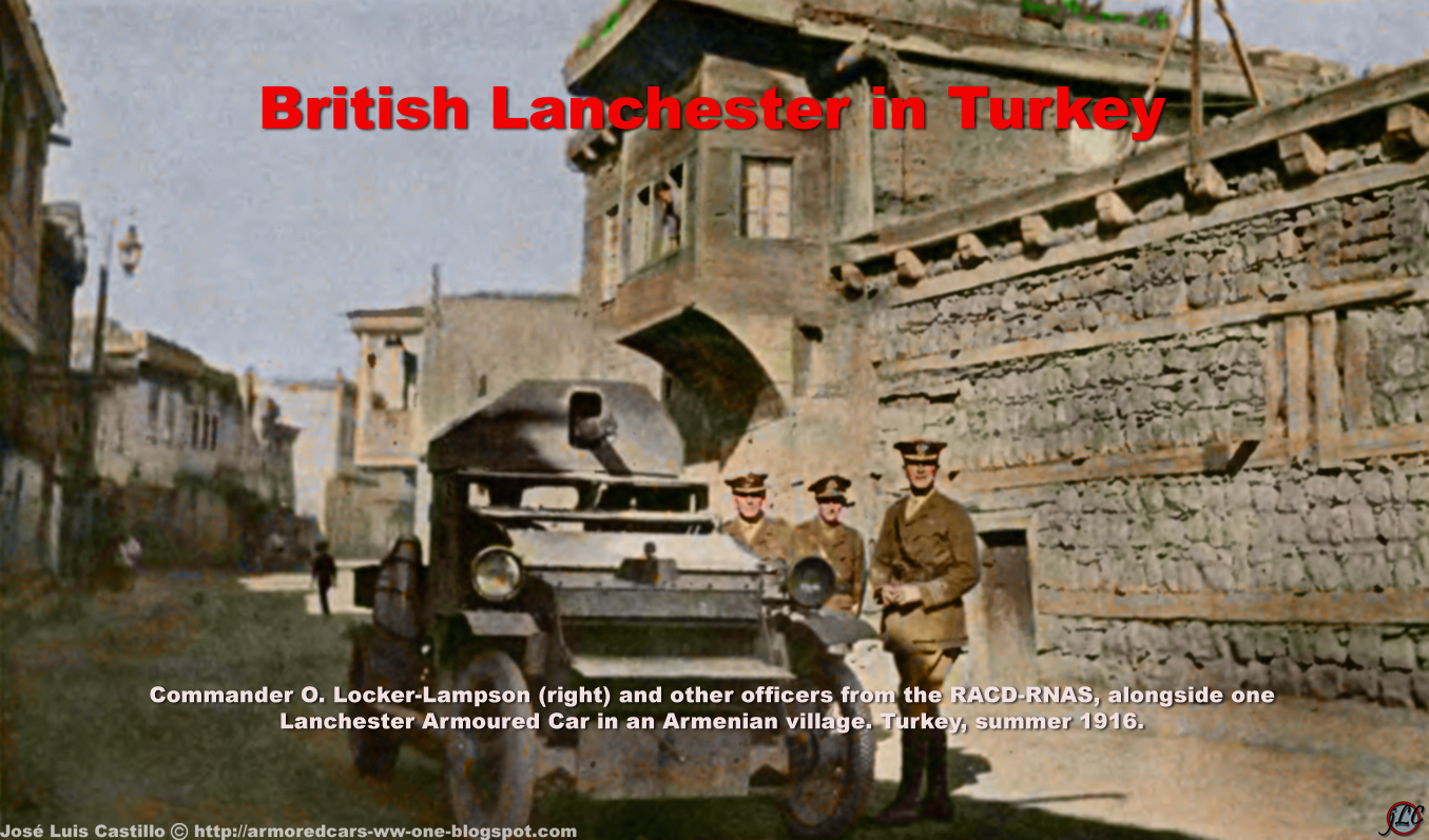 Armored Cars in the WWI: Commander O. Locker-Lampson in an Armenian ...