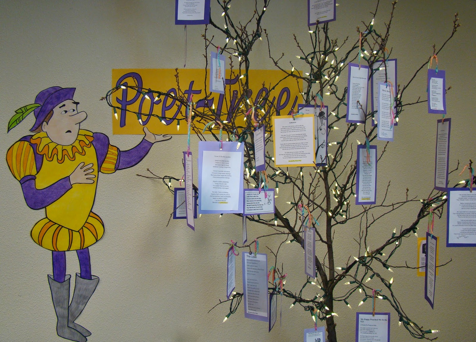 A Full Classroom: Our Poet-Tree