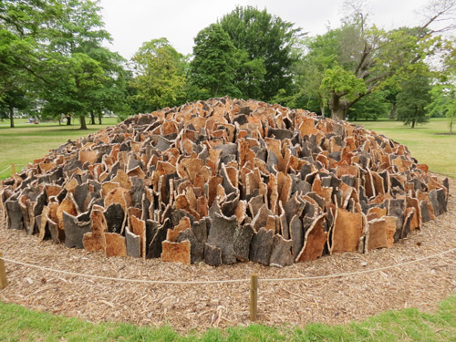 MAKING A MARK: Review: David Nash at Kew - A Natural Gallery
