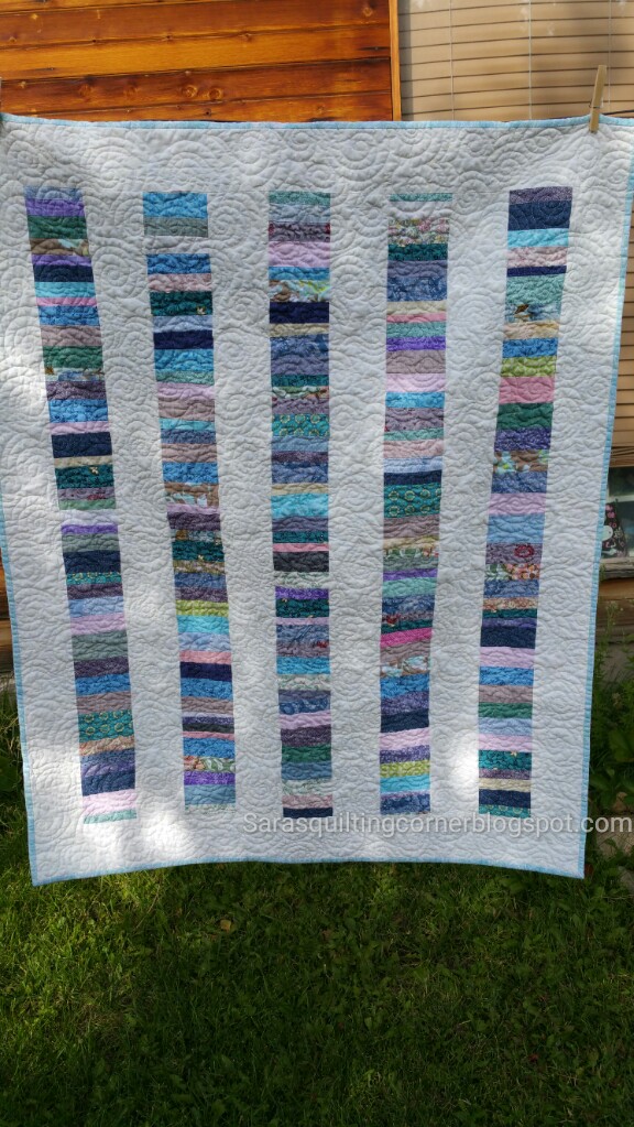 Sara's Quilting Corner: String Strip Quilt